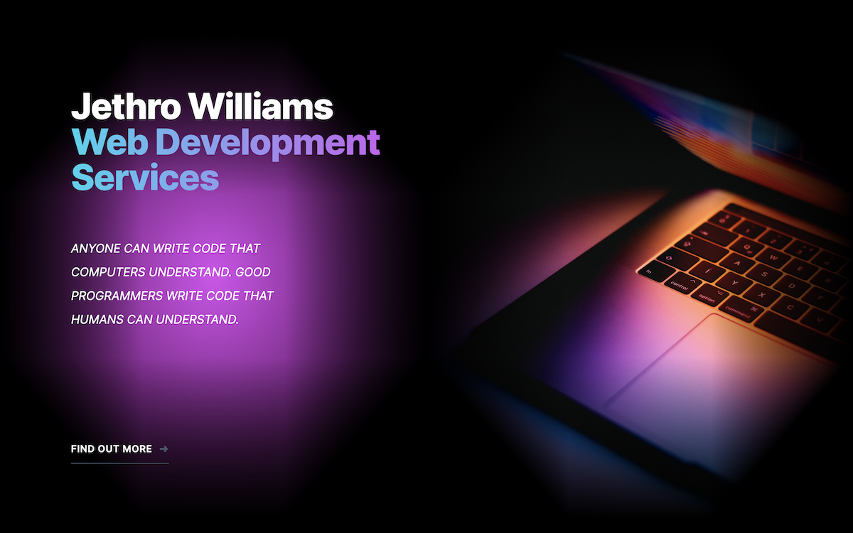 Jethro Williams - Web Development Services
